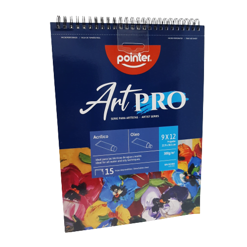 Libreta Para Artistas Pointer Acrilico/Oleo Acid Free 300G/M2 Dbol-300-912 – Gran Morrison